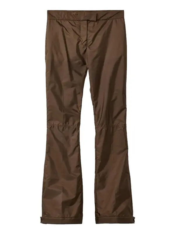 Miu Miu Technical Fabric Pants - Brown