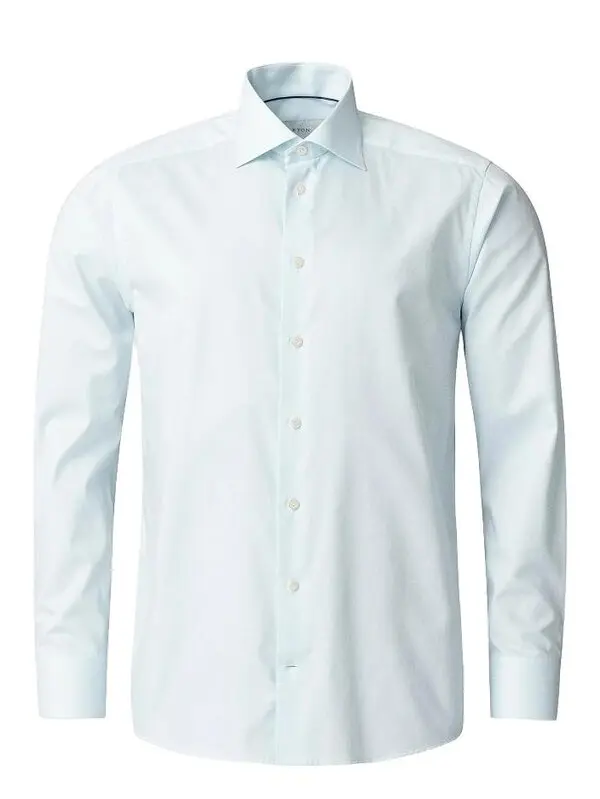 Eton Slim-fit Solid Shirt - Green