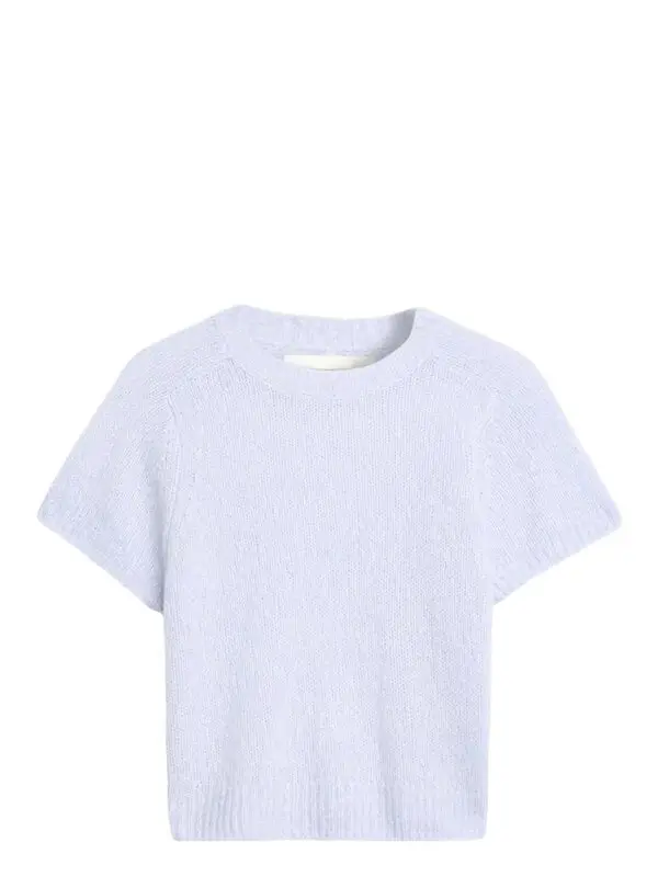 LISA YANG Siona Cashmere T-shirt - Cloudy