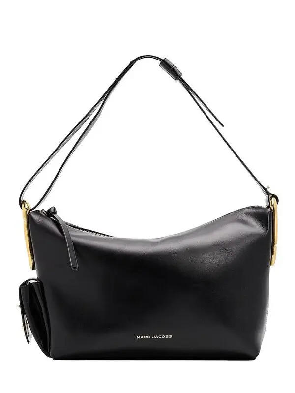 Marc Jacobs Scene Large Leather Shoulder Bag - Black
