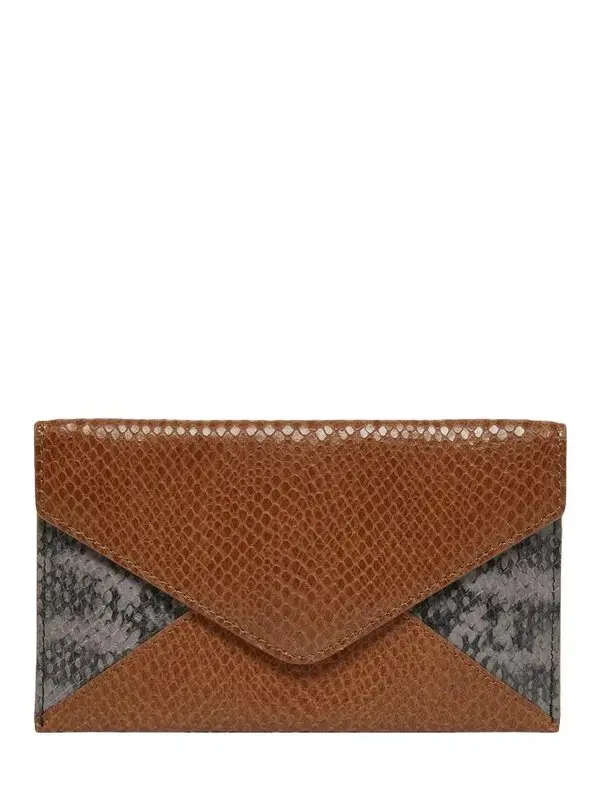 Dries Van Noten Flat Envelope Pouch - Rust