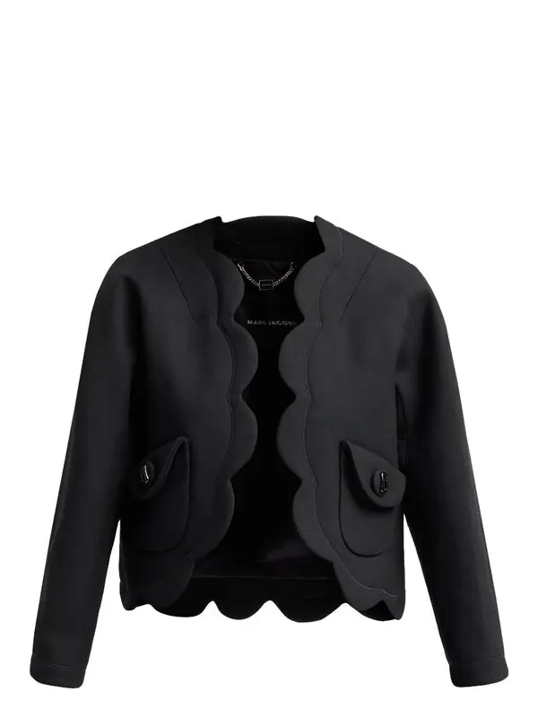Marc Jacobs Scallop Daisy Lady Jacket - Black