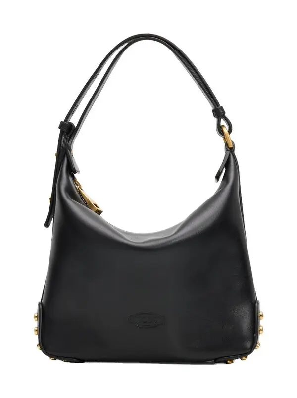 TOD'S Studded Mini Top-handle Bag - Nero