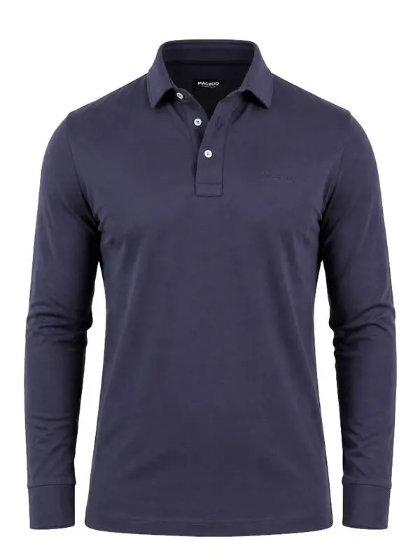 MACEOO Rissa Polo Shirt - Blue