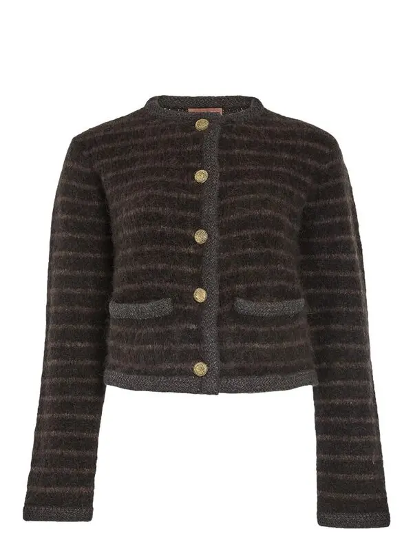Altuzarra Mack Alpaca-blend Jacket - Fudge