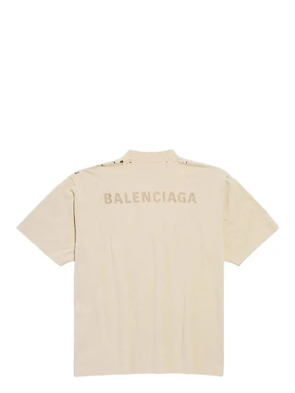 Balenciaga Fit T-shirt - Beige