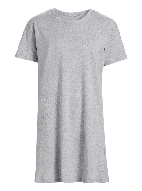 PAPINELLE Jada Cotton Knit T-shirt Nightie - Grey