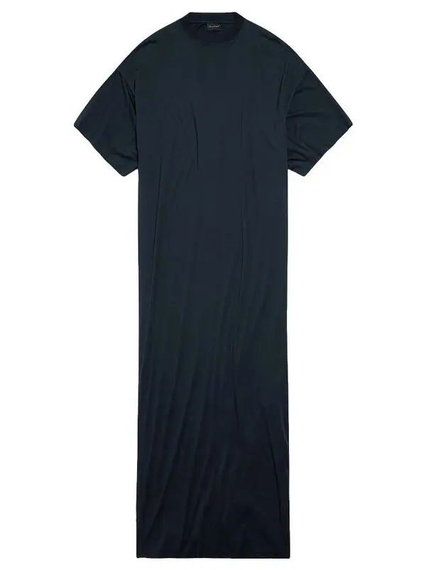Balenciaga Cocoon Maxi Dress - Black Faded