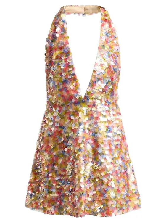 Retrofete Avigail Sequin Mini Dress - Multi