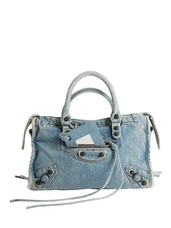 Balenciaga Le City Top Handle Bag - Blue