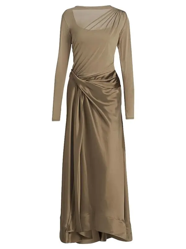 Acler Forever Young Shiren Maxi Dress - Pecan