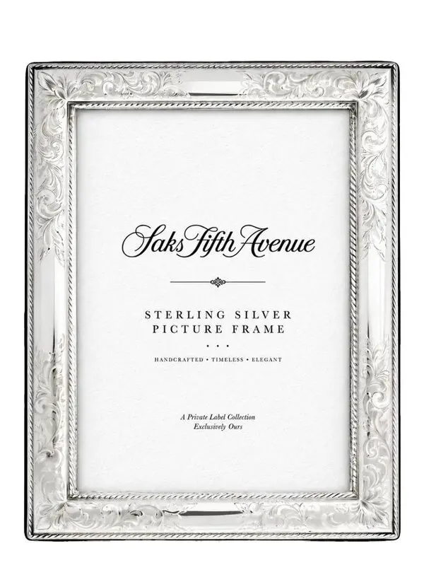 CUNILL Vintage 5" X 7" Sterling Frame - Silver