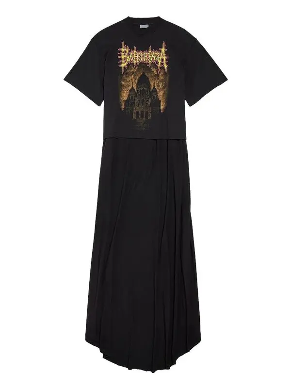 Balenciaga Train T-shirt - Black