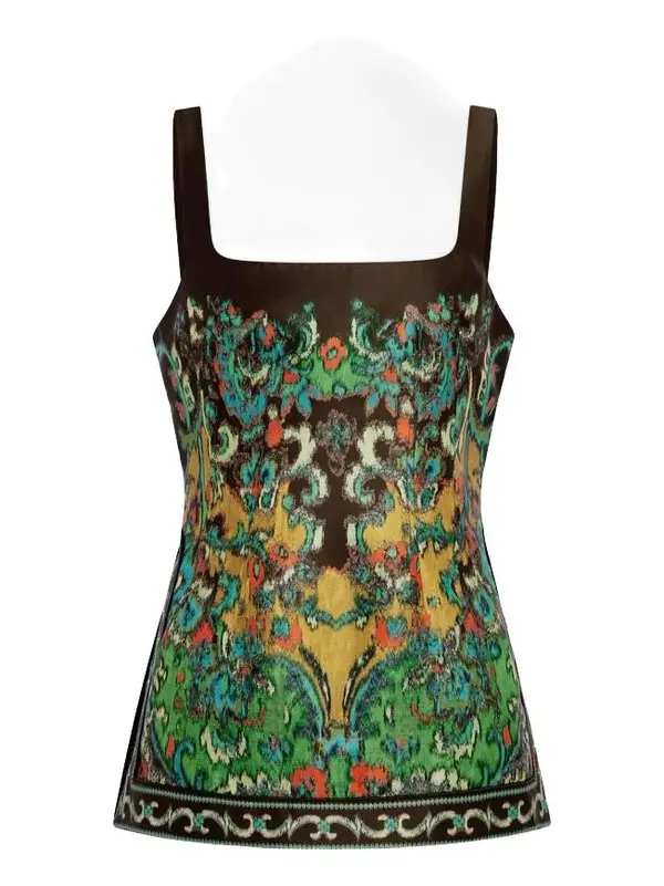 ALEMAIS Charlotte Printed Top - Multi