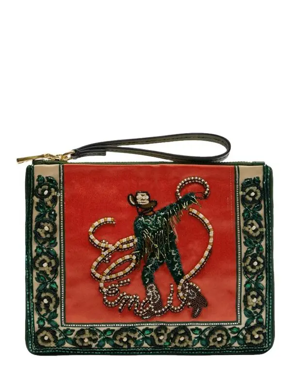 ALEMAIS Ace Cowboy Embellished Clutch - Multi