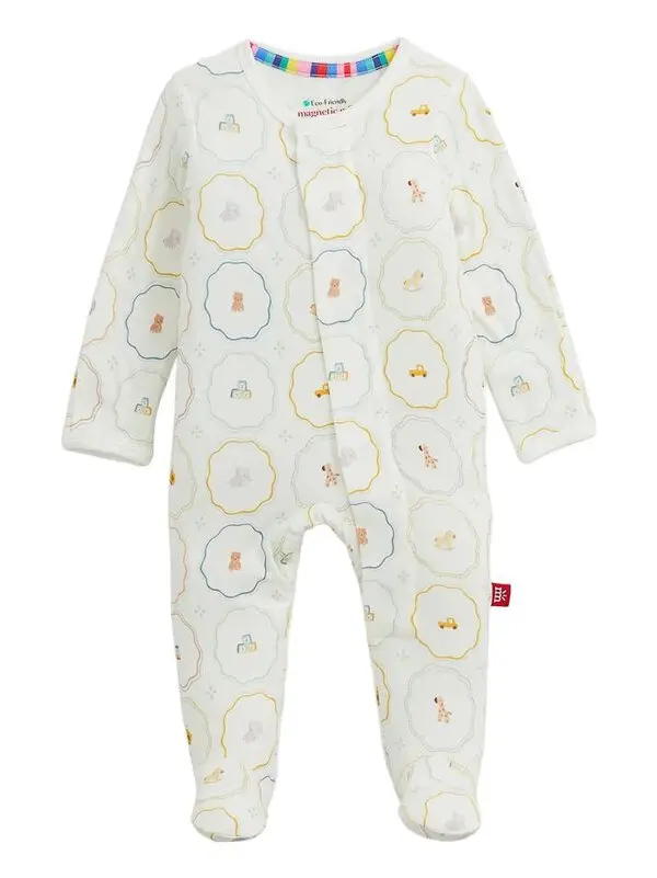MAGNETIC ME Baby's Nursery Magic Toy-print Footie - Multi
