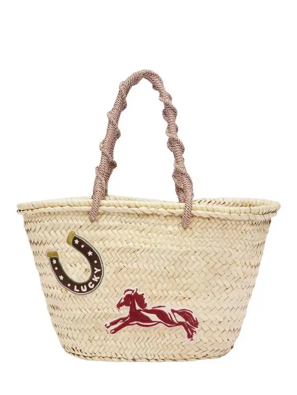 ALEMAIS Ace Midi Macrame Tote Bag - Multi