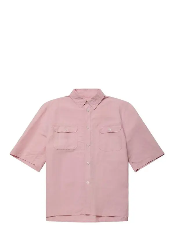 WILLY CHAVARRIA Corcoran Oversized Short-sleeve Shirt - Chicle