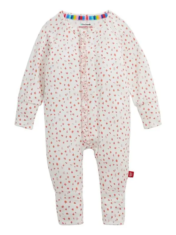 MAGNETIC ME Baby's Apple Blossom Convertible Coverall - Multi