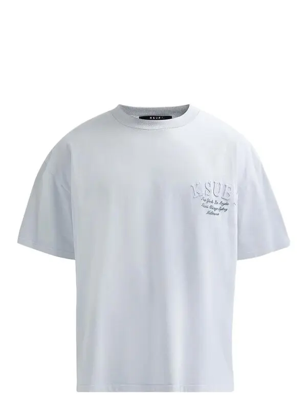 Ksubi Stellar Ekcess Crewneck T-shirt - Blue