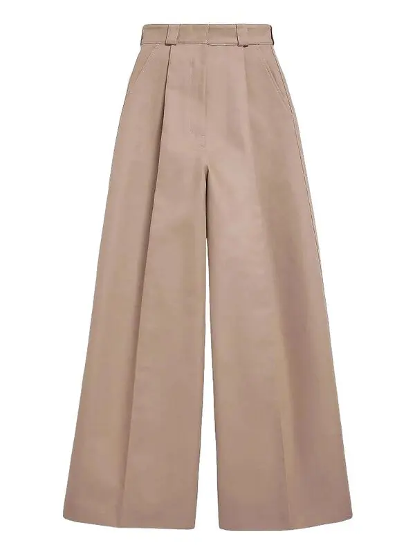 Balenciaga High-waist Pants - Dune