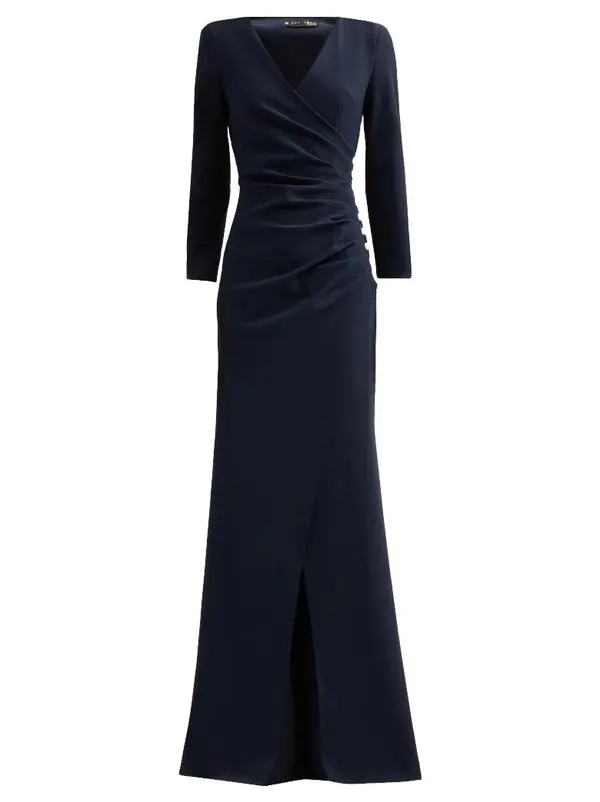 Chiara Boni La Petite Robe Wiesa Gathered Gown - Dark Midnight