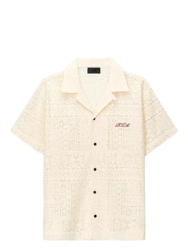 RtA Chaparral Nathan Cotton-blend Oversized Camp Shirt - Sand