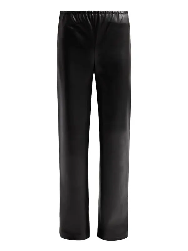 TOCCIN Mick Faux Leather Pull On Pants - Jet