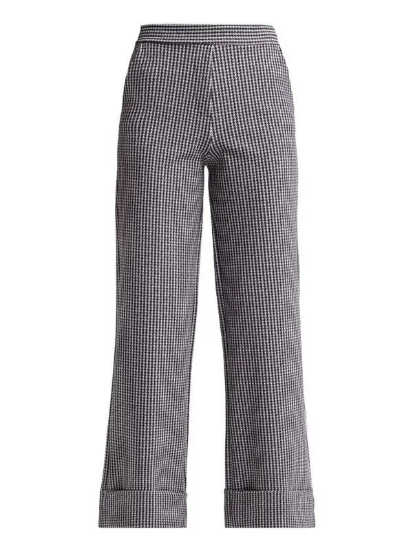 Chiara Boni La Petite Robe Fredynah Printed Pants - Houndstooth