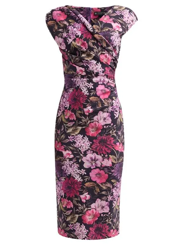 Chiara Boni La Petite Robe Dids Floral Jersey Midi Dress - Danielle