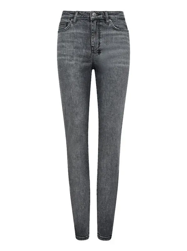 Ksubi The Moss Low-rise Skinny Jeans - Grey