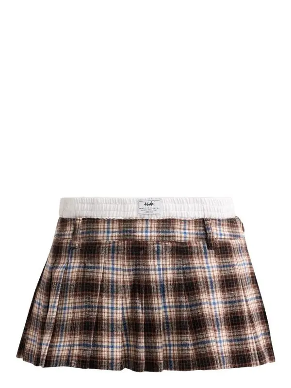 Ksubi Boxer Plaid Skort - Assorted