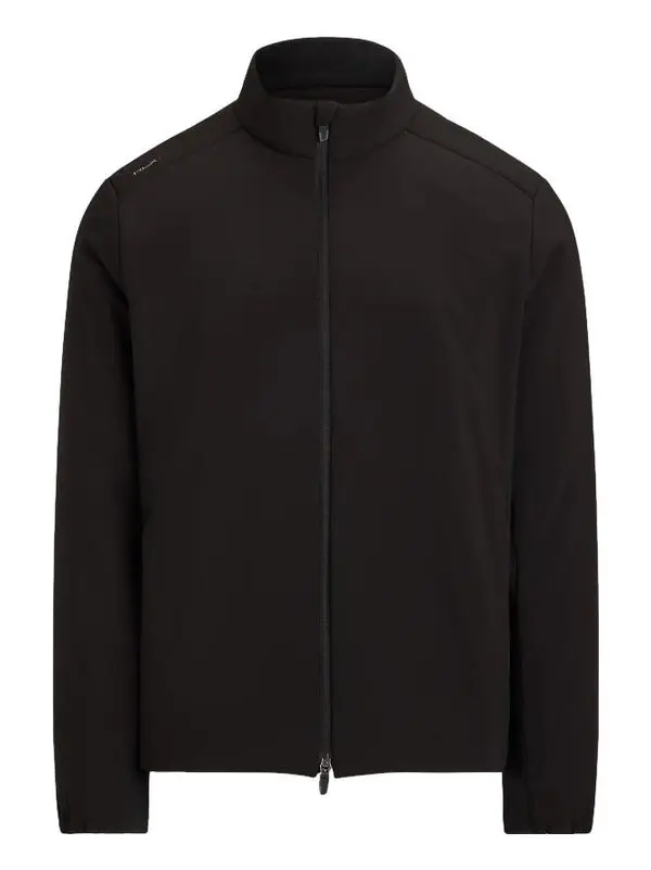 Polo Ralph Lauren Jersey-paneled Stretch Jacket - Black