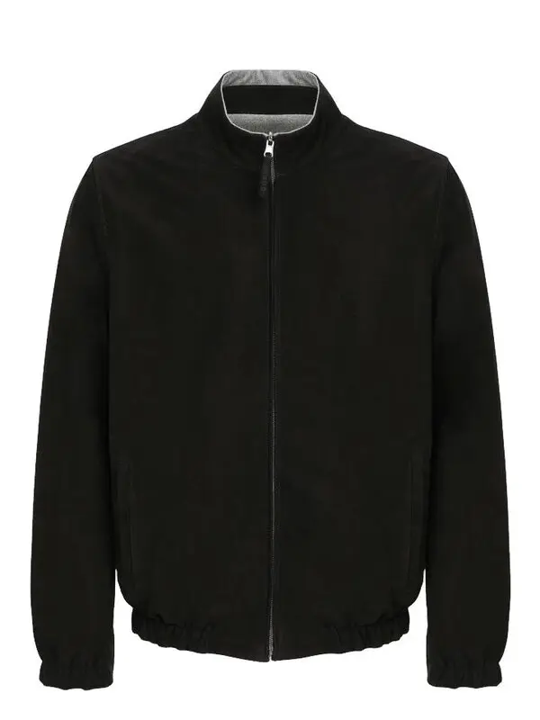 Gorski Nubuck Reversible Jacket - Black