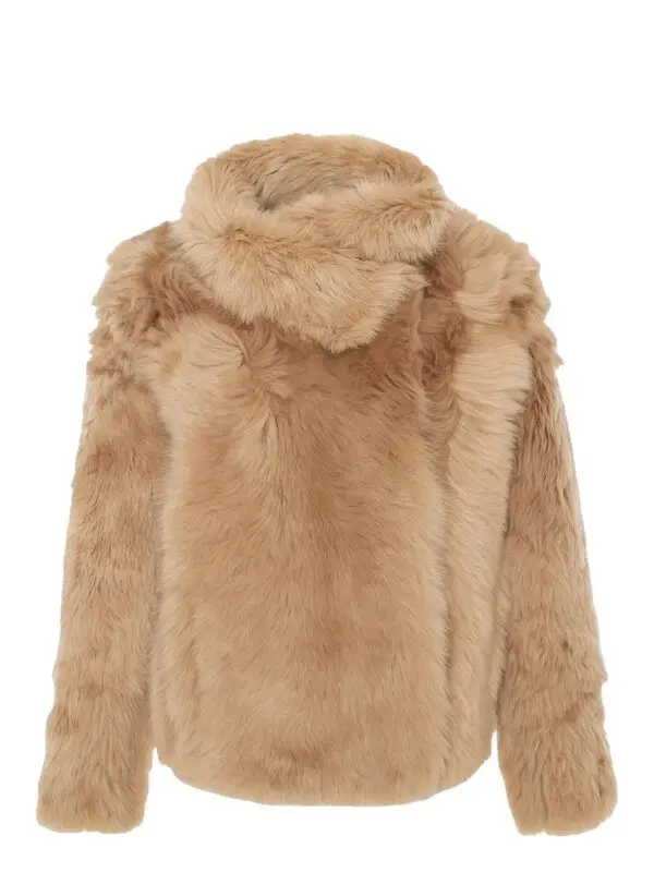 Gorski Toscana Shearling Lamb Reversible Jacket - Camel