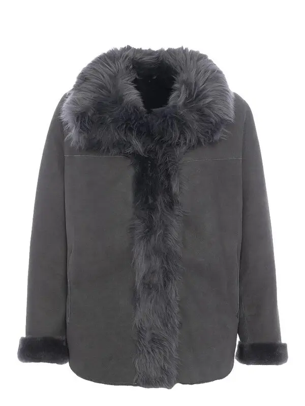 Gorski Merino Toscana Lamb Jacket - Graphite