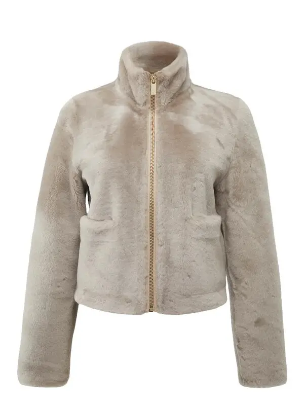 Gorski Merino Shearling Lamb Coat - Sand