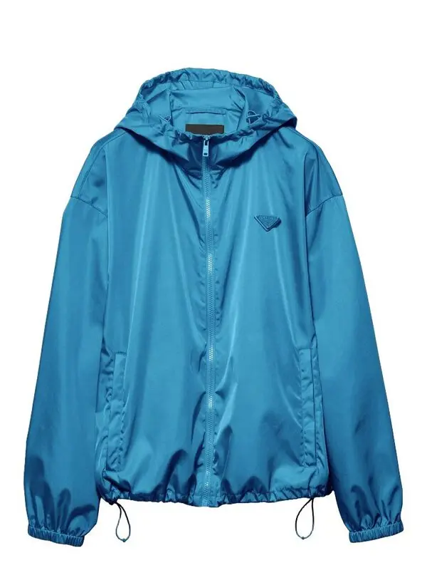 Prada Nylon Rain Jacket - Blue