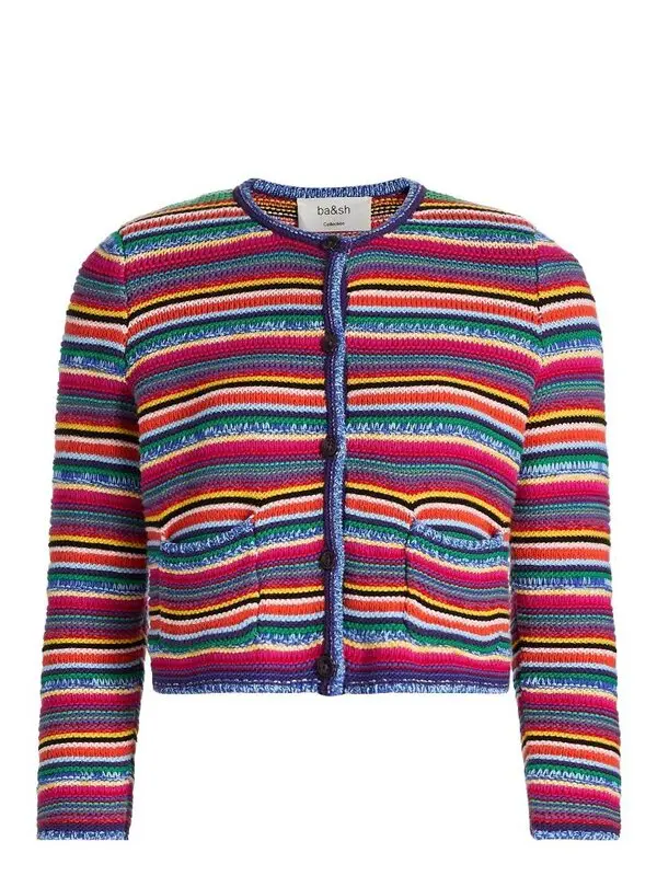 Ba&sh Fanny Striped Cardigan - Multi