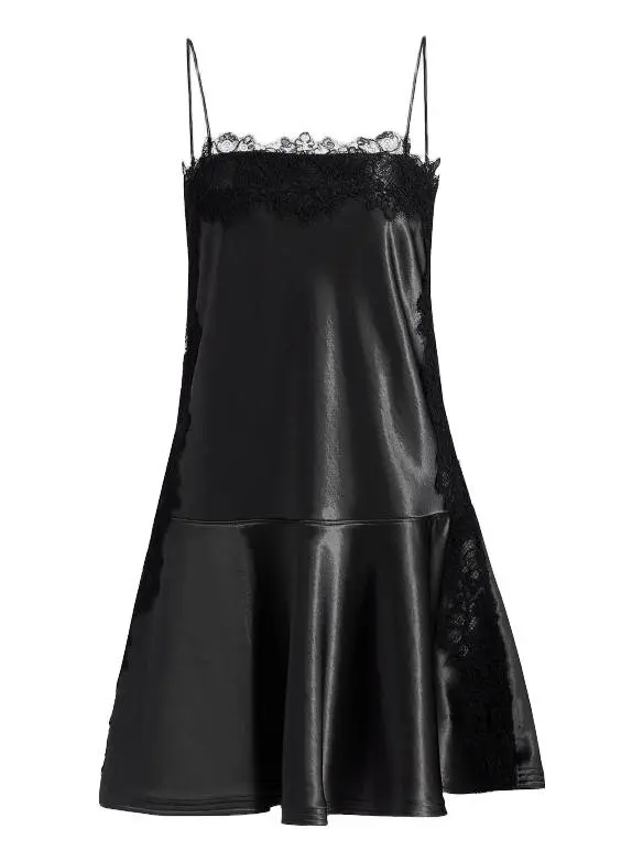 3.1 Phillip Lim Lace-trim Cami Minidress - Slate