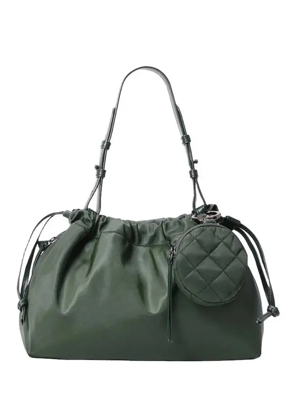 Mz Wallace Waverly Small Drawstring Shoulder Bag - Juniper