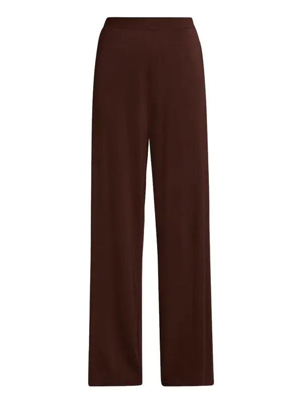 Generation Love Kelela Sheen Jersey Wide-leg Pants - Coco
