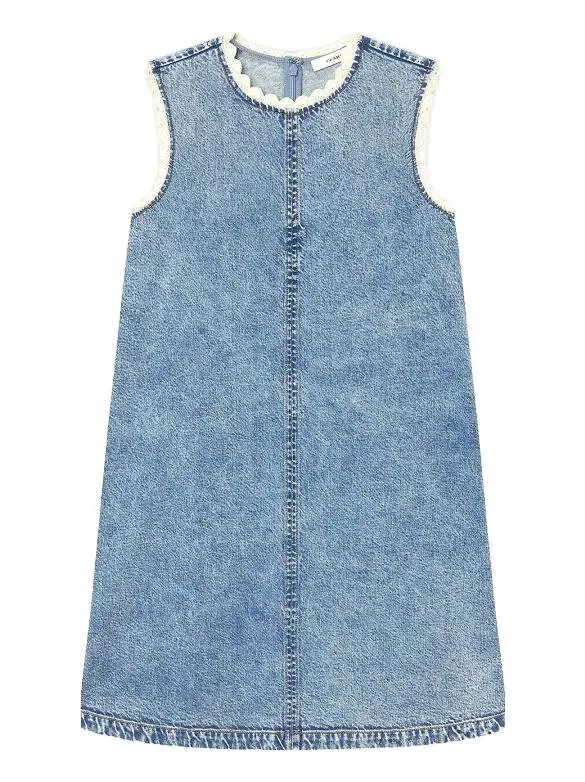 FRAME The Crochet Tide Minidress - Dawn