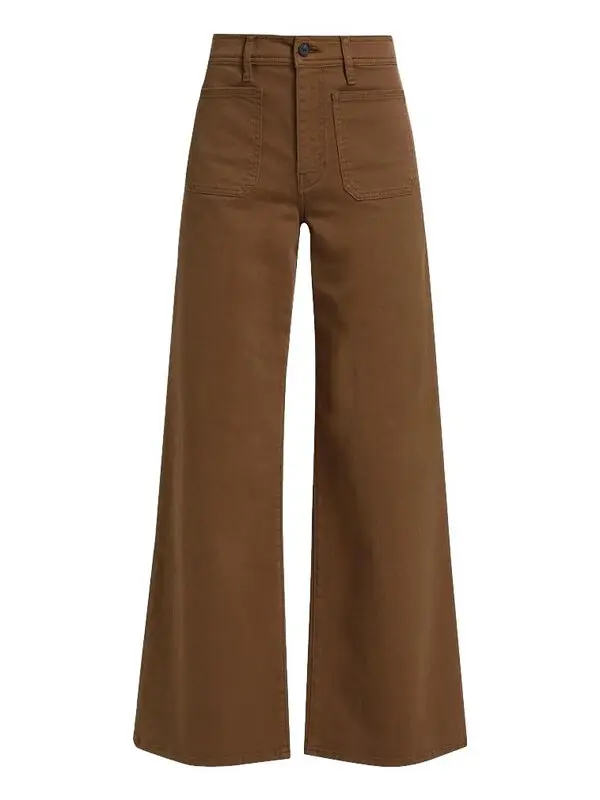 FRAME Le Slim Palazzo Harbor Pocket Jeans - Ledger