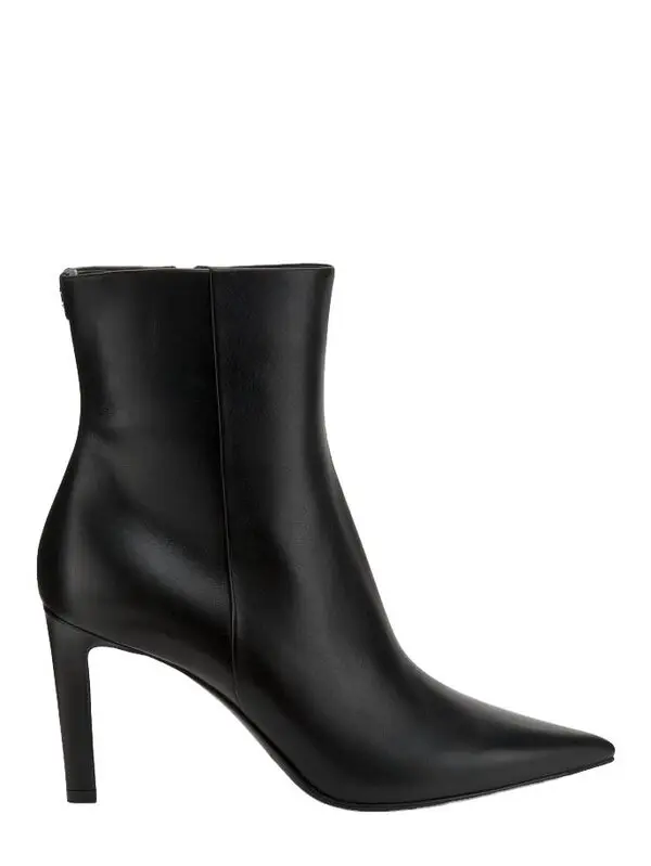 JIMMY CHOO Frankie 85mm Leather Ankle Boots - Black