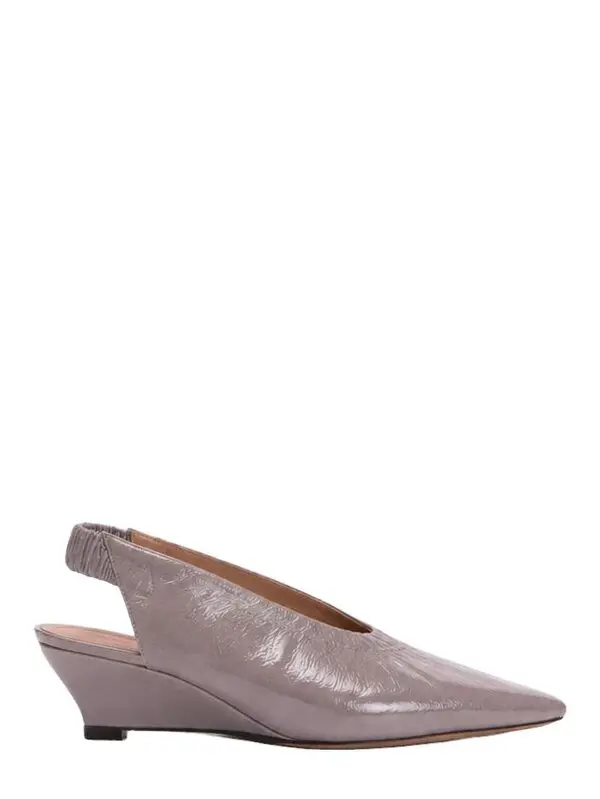 ODISSI Maria B Leather Slingback Pumps - Natural
