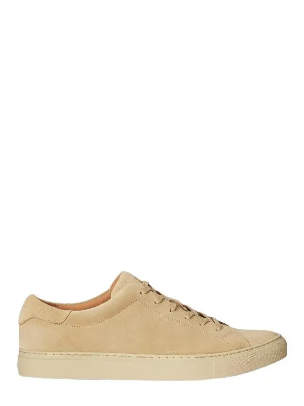 Polo Ralph Lauren Jermain Suede Low-top Sneakers - Bone