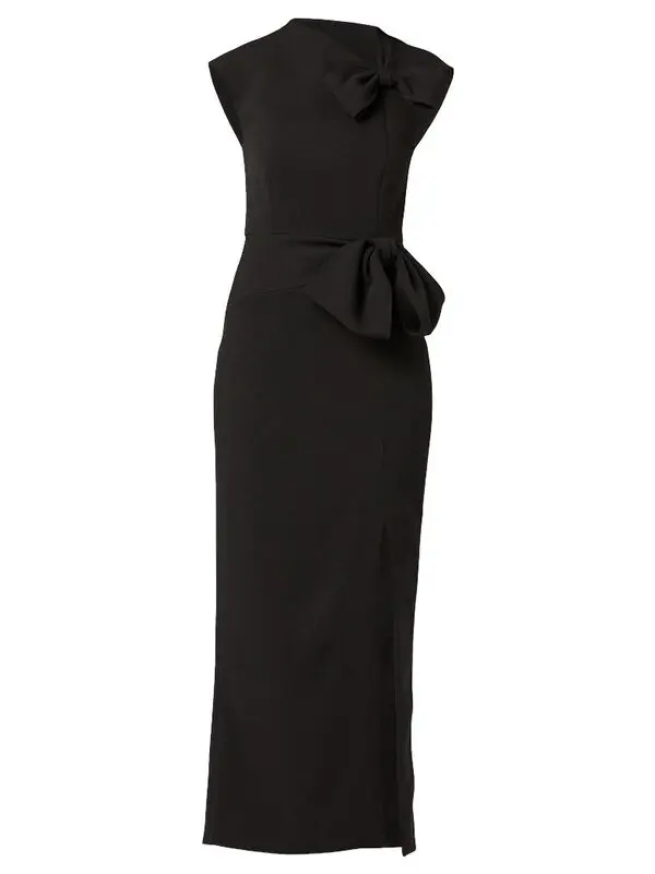 Shoshanna Amor Sleeveless Maxi Dress - Jet