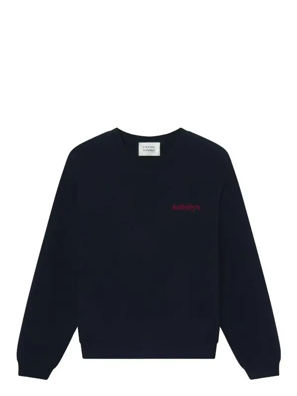 FRAME X Sotheby's Cashmere Sweater - Navy