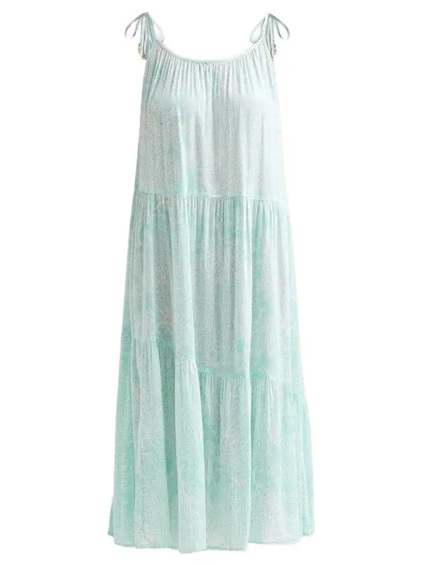 Lilly Pulitzer® Xaden Printed Coverup Dress - Mint